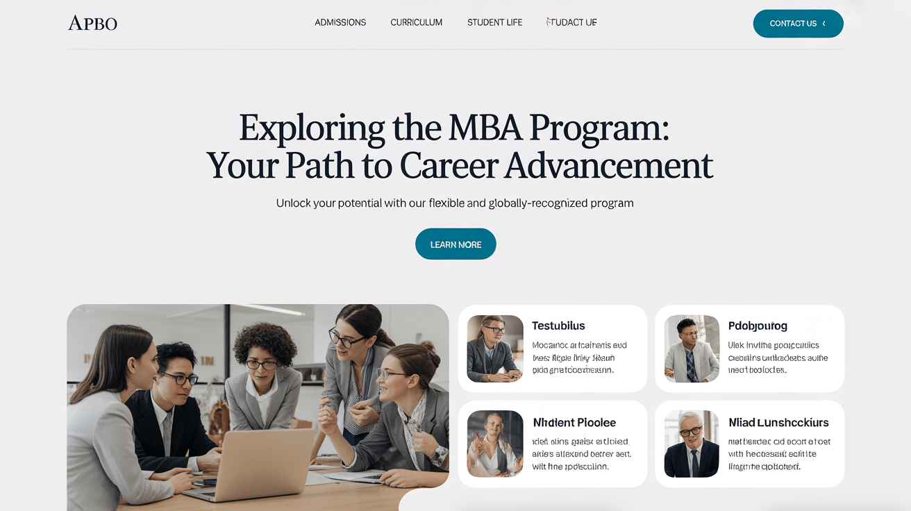 Exploring the MBA Program: Your Path to Career Advancement